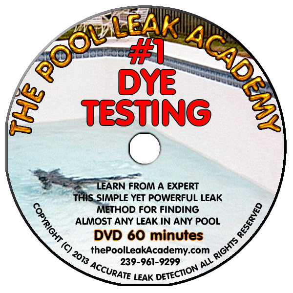 LEAK DETECTION TRAINING: Swimming pool leak detection and repair ...