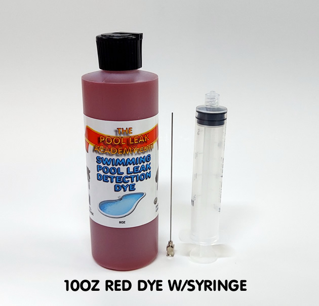 SWIMMING POOL LEAK DETECTION TOOLS AND DYE TESTING KITS