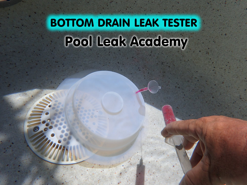 SWIMMING POOL LEAK DETECTION AND DYE TESTING KITS