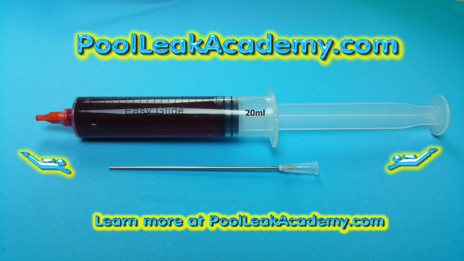 SWIMMING POOL LEAK DETECTION AND DYE TESTING KIT